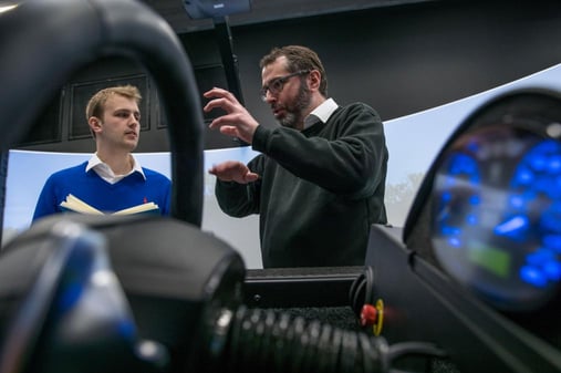 Schedule a Driver-in-the-Loop Automotive Driving Simulator Discussion