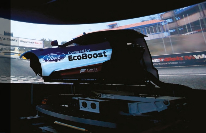 Site Visit to Ford's Driving Simulator Lab